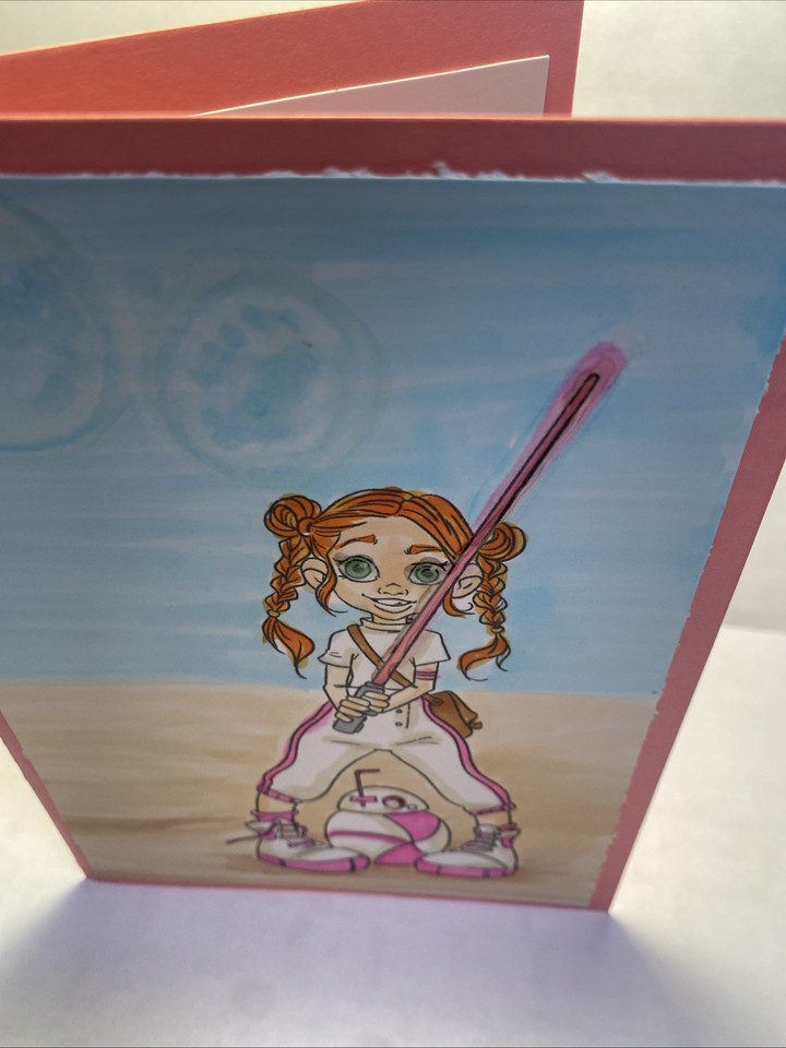 Handmade Star Wars 5x7 Greeting Card Any Occasion With Matching ...