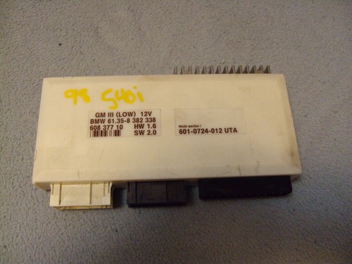 Genuine BMW E39 540i General Body Control Module GMIII Low 528i 530i E38 740iL | eBay