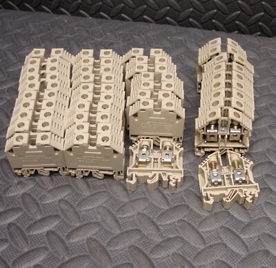 38 Lot Conta Clip Terminal Blocks RK13 70 Amp 750 Volt Used | eBay