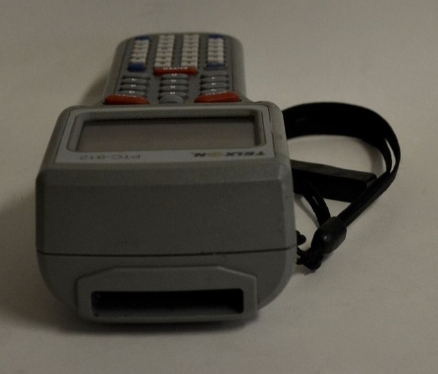 Telxon Handheld Computer Barcode Scanner Ptc-912 Gray for sale online ...