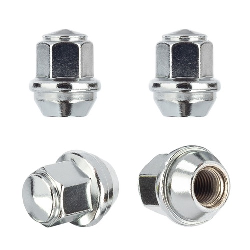 Set of 4 Replacement Alloy Wheel Nuts M12 x 1.5 19mm Hex OE Style for ...