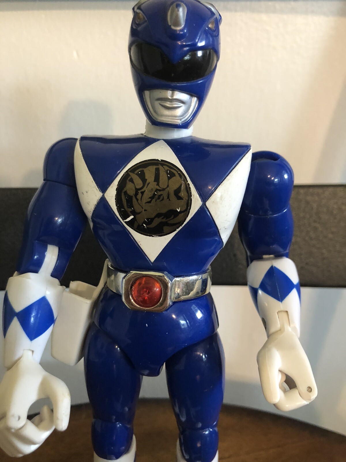 Mighty Morphin Power Rangers 8" Blue Ranger action figure 1993 Billie ...