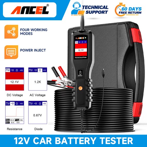 ANCEL PB100 Car Battery Probe Circuit Tester Power Diagnostic Scanner ...