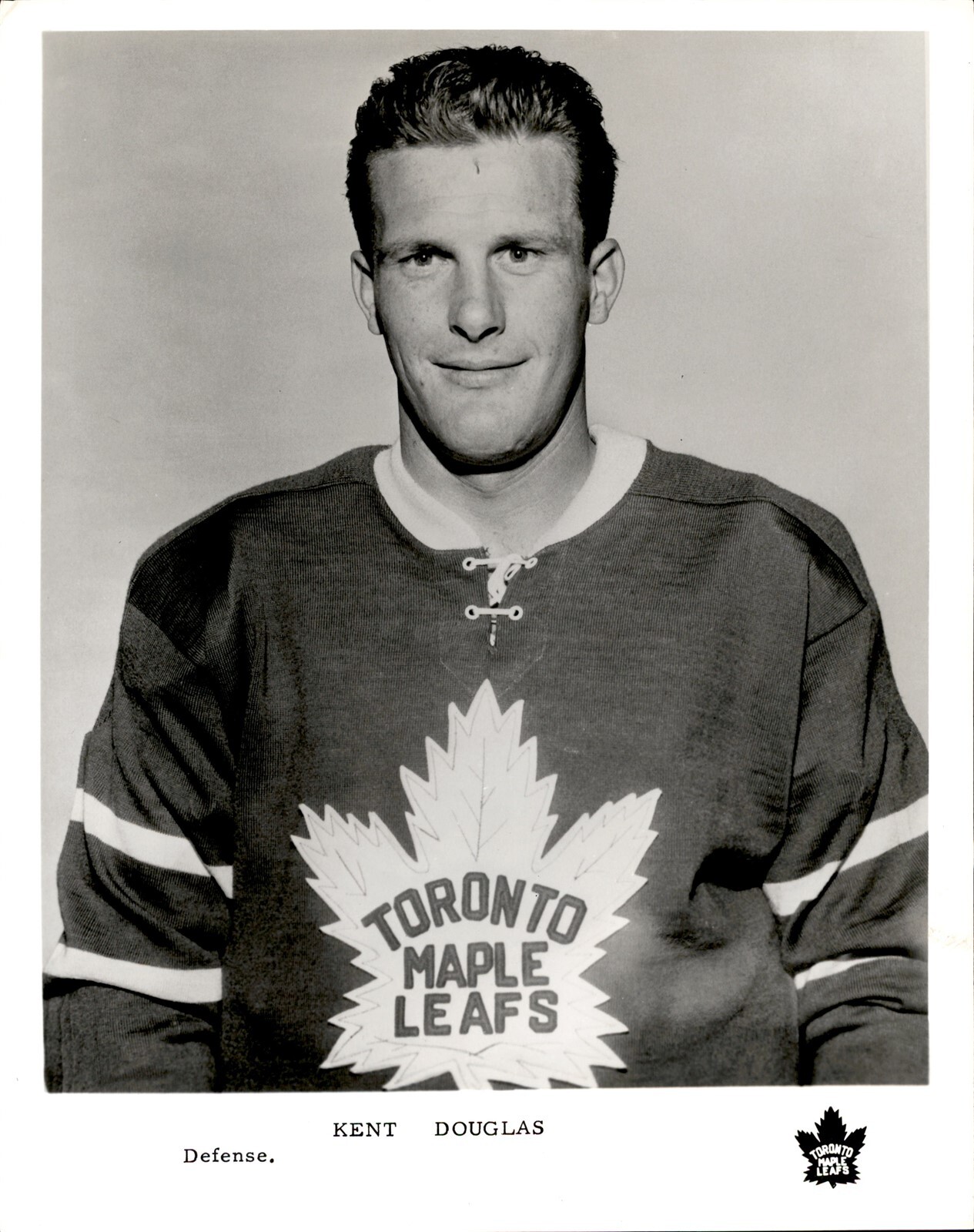 PF5 Original Photo KENT DOUGLAS 1962-67 TORONTO MAPLE LEAFS NHL HOCKEY ...