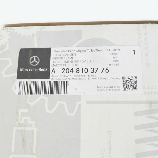 2012 - 2014 MERCEDES BENZ C Class Left Side Power Door Mirror OEM ...