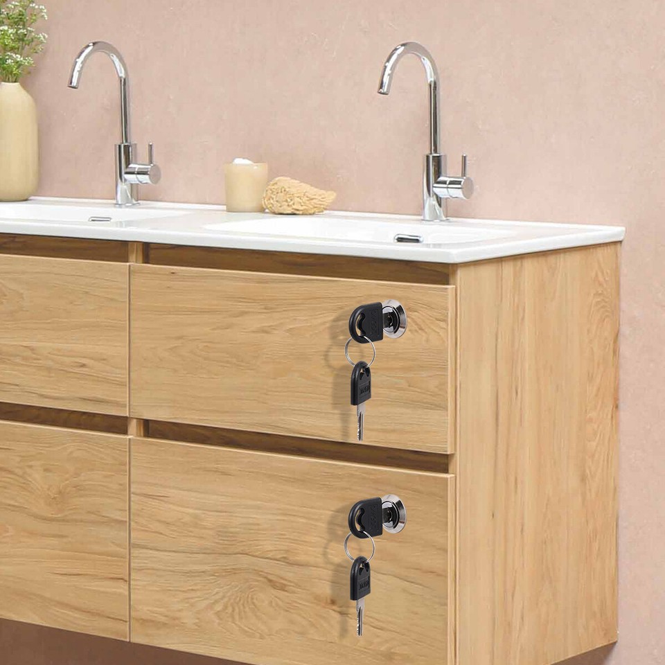 3/4" 1" 1-1/8" Universal Cam Lock Cabinet Keyed Cam Lock RV Tool Box ...