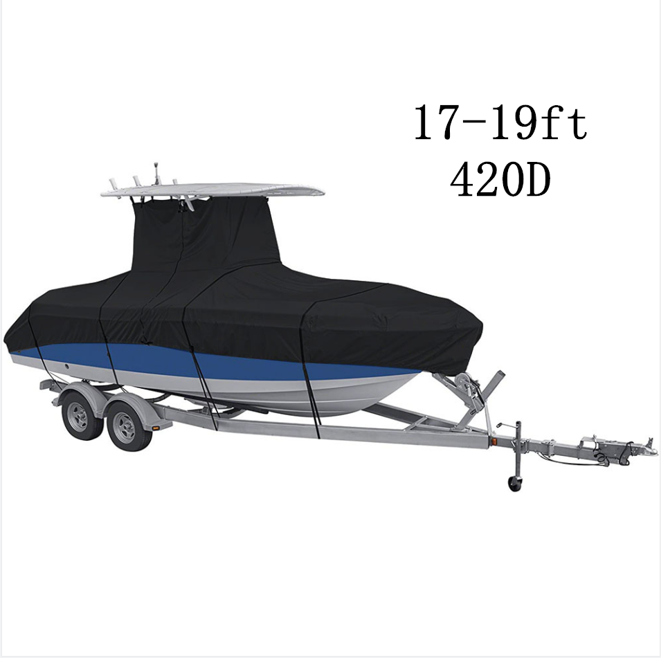 Heavy Duty Center Console T-Top Boat Cover 16ft-24ft 420D | eBay