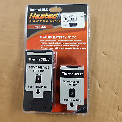 Extra Rechargeable Batteries Pair For Thermacell ProFlex HW20-XB | eBay