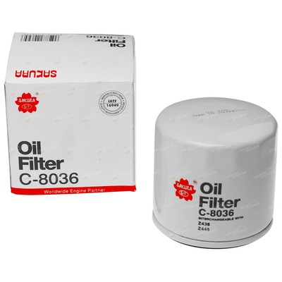 Sakura Engine Oil Filter for Mitsubishi Lancer CY CZ 2.0L 4cyl 4G63-T ...