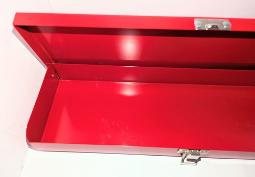 Vtg PROTO Tool Box Professional Tools Red Metal Empty Toolbox HTF Sz 15 ...