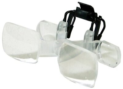 Eschenbach Max Detail Clip On 2.1x Magnifying Glass 1624-6 For work and ...