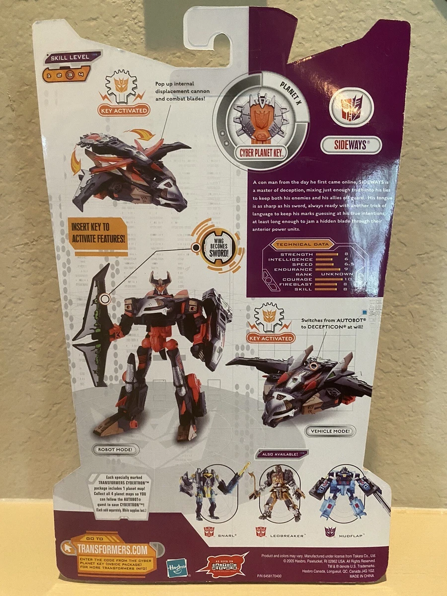 Transformers Cybertron Sideways