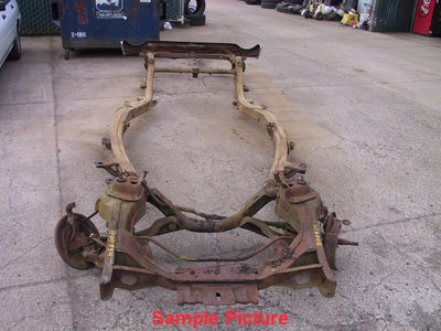 1957 1958 57 58 Ford Fairlane Galaxie Nice Solid Frame | eBay