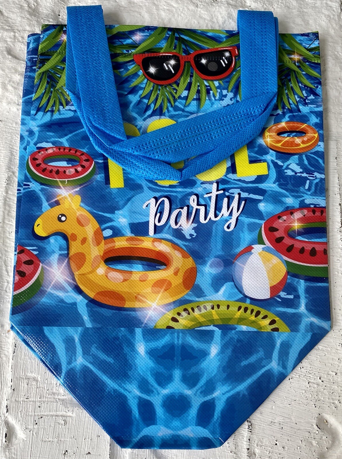 12Pcs Pool Party Favors Gift Bags Summer Beach Swimming Pool Theme. | eBay