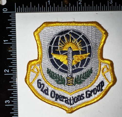 USAF US Air Force 62nd Operations Group Patch | eBay