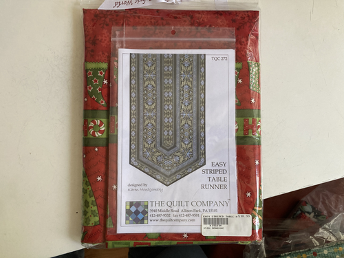 Easy Striped Table Runner Quilt Kit 16" x 45" ~ Christmas | eBay