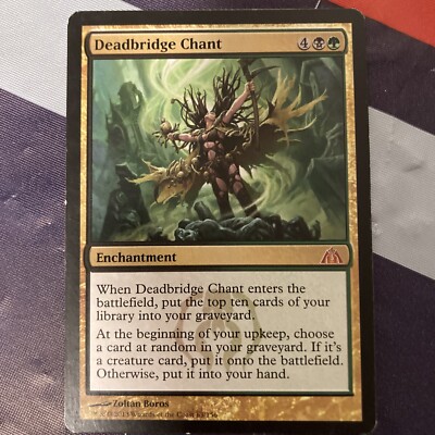 MTG Deadbridge Chant Dragon's Maze 63/156 Regular Mythic | eBay