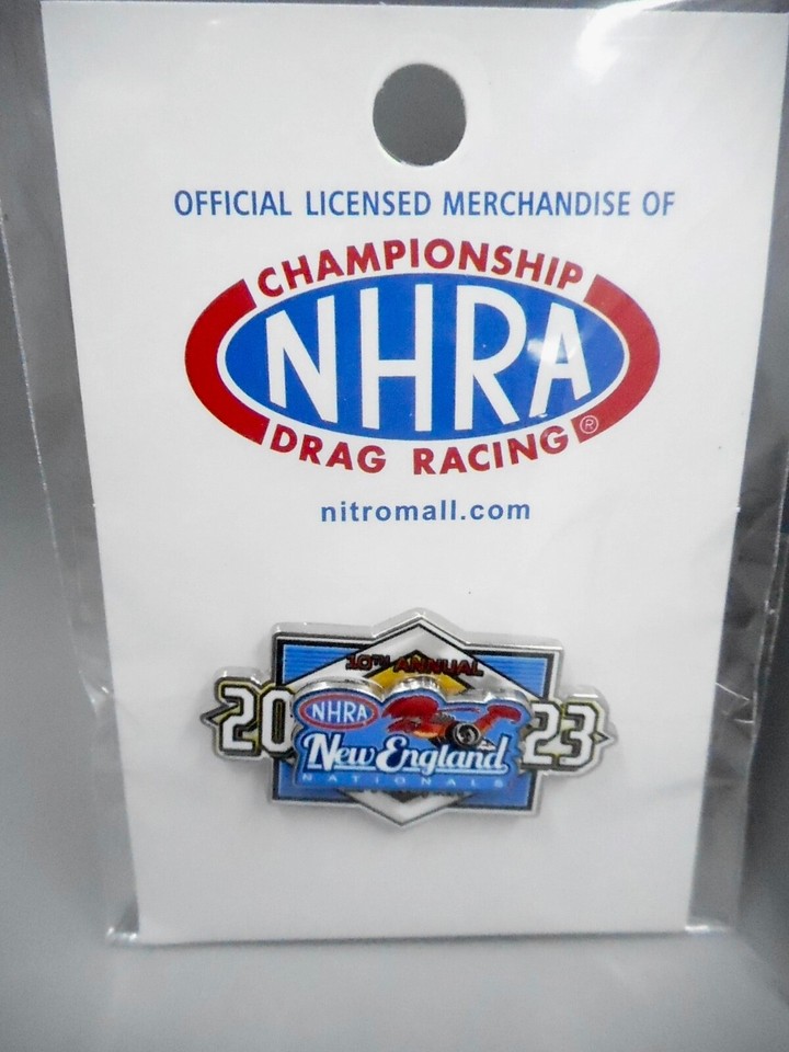 NHRA Nationals Event Epping NH 4 Inch Embroidered Patch With Event Pin ...