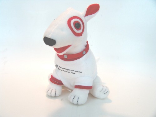 Target Dog Plush Strength of Many Dog Stuffed Toy Bullseye - Very Rare ...
