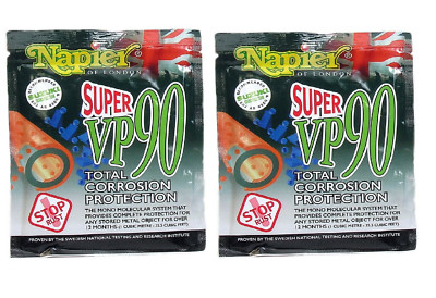 Napier VP90 Sachet X 2 Gun Cabinet Safe Rust Corrosion Inhibitor ...