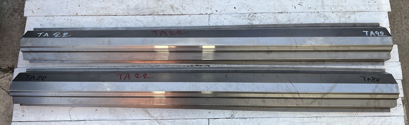 Toyota Celica TA22 Model 1970 77 Door Sill Rocker Panel Pair Left Right ...