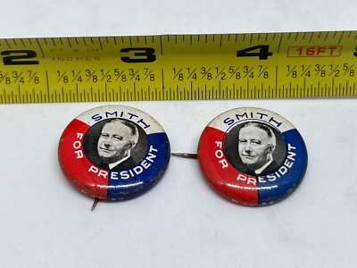 Vintage Smith For President Campaign Pin button-1972 Reproduction Lot ...