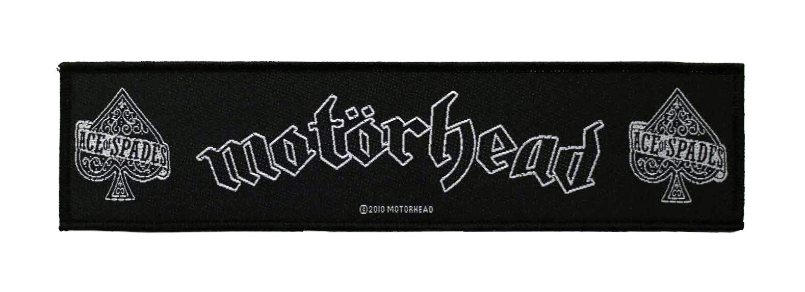 Motorhead SS Ace Of Spades Woven Sew On Battle Jacket Patch - Licensed ...