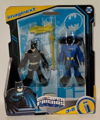 Imaginext DC Super Friends BATMAN & ROOKIE 3" Action Figures NEW w ...