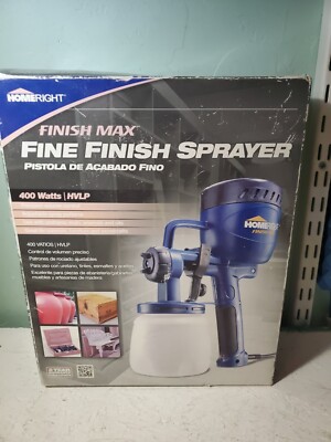 HomeRight Finish Max Fine Finish Sprayer 400 Watts HVLP Precision ...