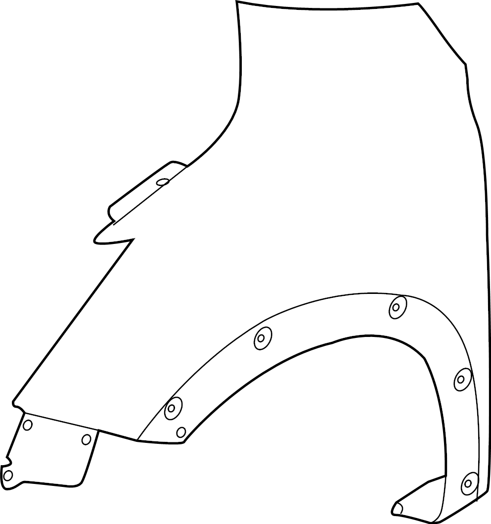 F31005RBMA Genuine Nissan Fender Front RH F3100-5rbma for sale online ...