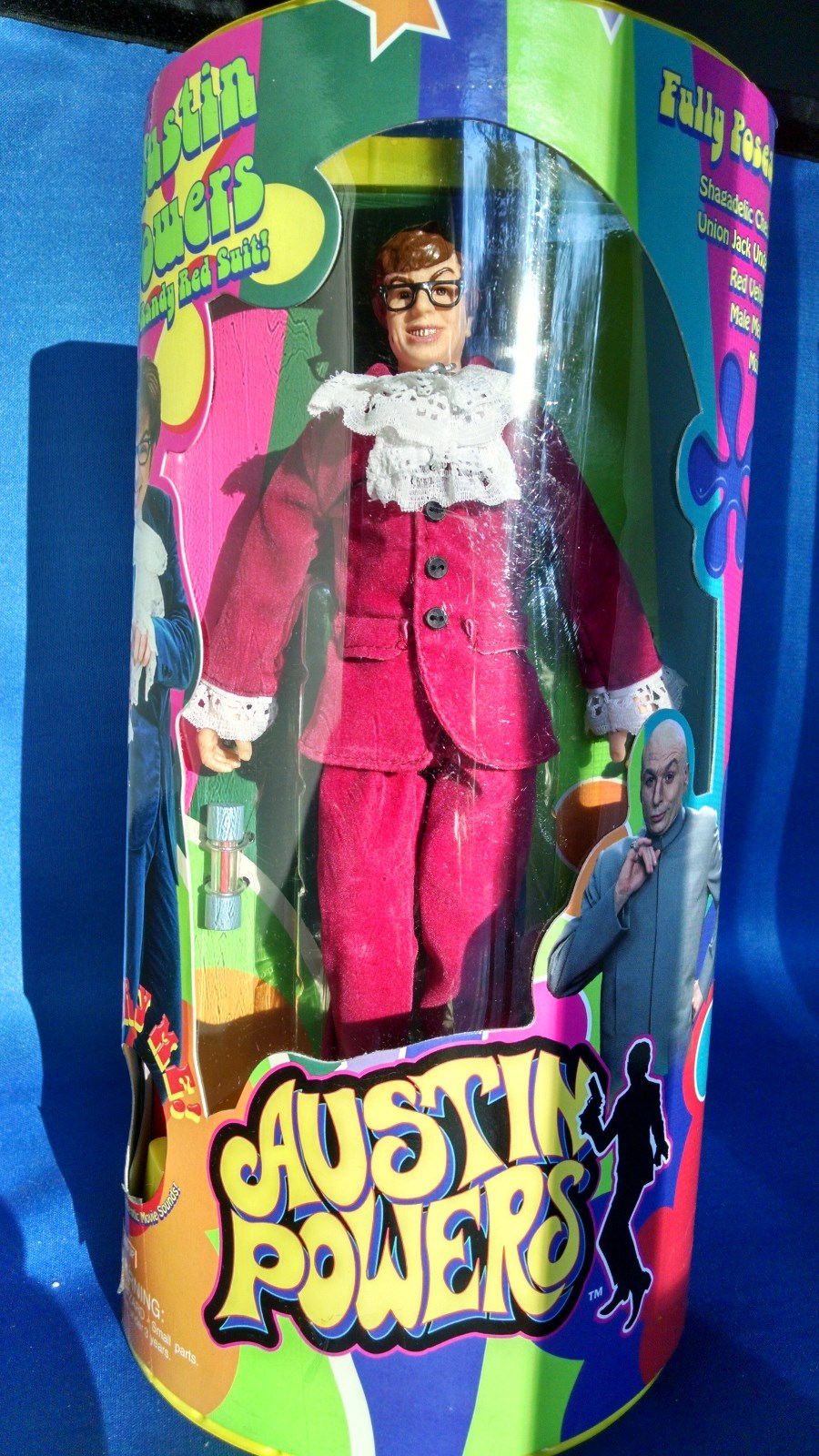 Austin Powers "RANDY RED SUIT"--9" Tall Poseable Figure--Trendmasters ...