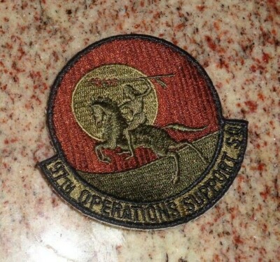 USAF PATCH, 97TH OPERATIONS SUPPORT SQUADRON , MULTICAM,W/ HOOK loop | eBay