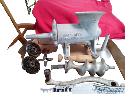 Meat Grinders - 3 Vintage