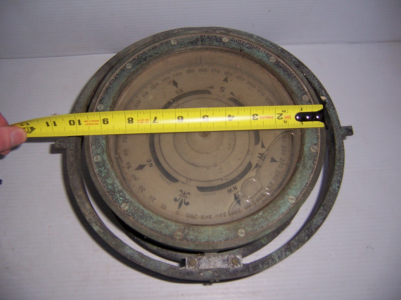 WWII 1941 The Lionel Corporation Mark 1 U.S. Navy BU Ships Compass 8 ...