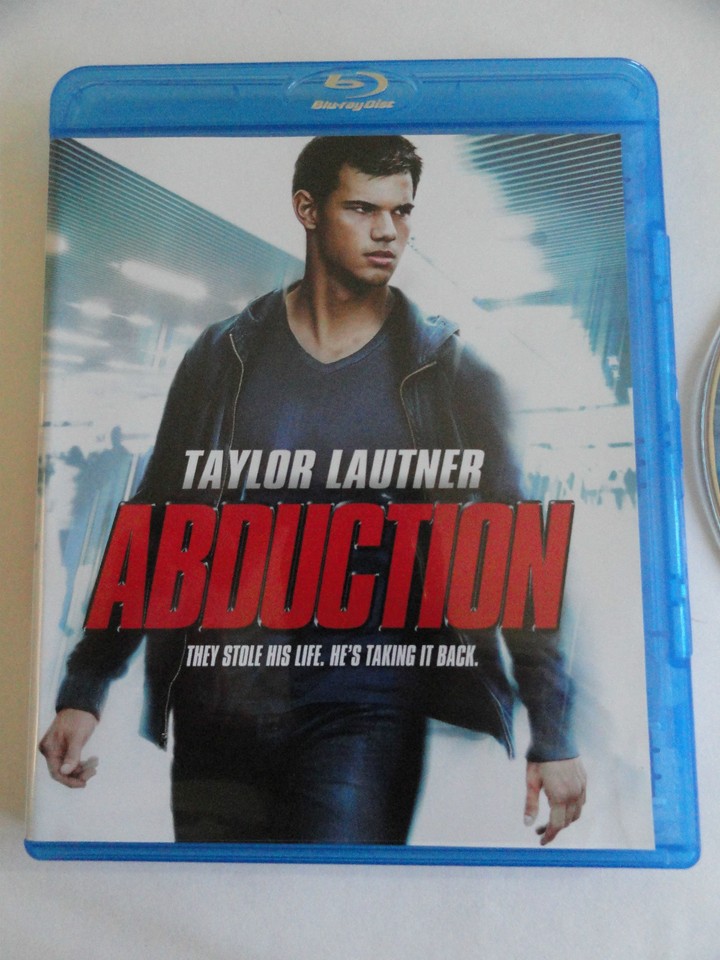 ABDUCTION (Blu-ray Disc, 2011) TAYLOR LAUTNER BLOCKBUSTER VIDEO RENTAL ...