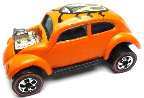 1975 HOT WHEELS REDLINE CUSTOM VOLKSWAGEN BEETLE WISCONSIN TOY DIECAST ...
