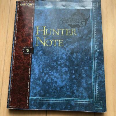 Monster Hunter 3G Hunter Note Game Guide Book Capcom | eBay Australia