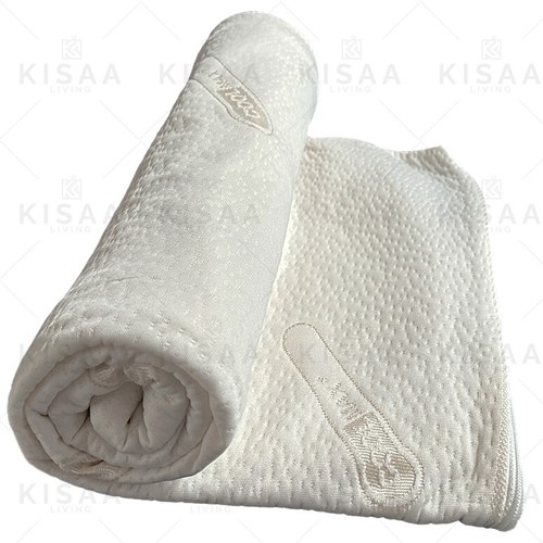 CoolMax Mattress Topper Cover - Breathable Cooling Fabric - ONLY COVER ...