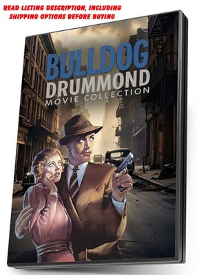 BULLDOG DRUMMOND 18 MOVIES DVD DETECTIVE+17 BONUS SHOWS | eBay