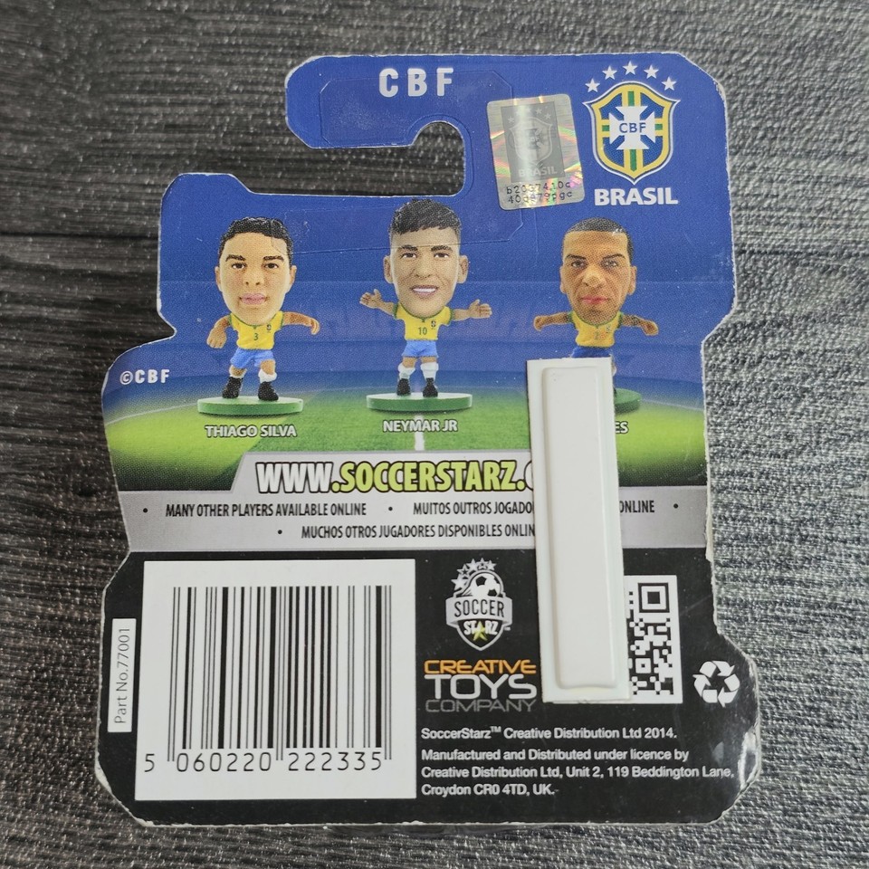 Soccer Starz Neymar Jr Brazil 2014 Football Figure - Part No 77001 ...
