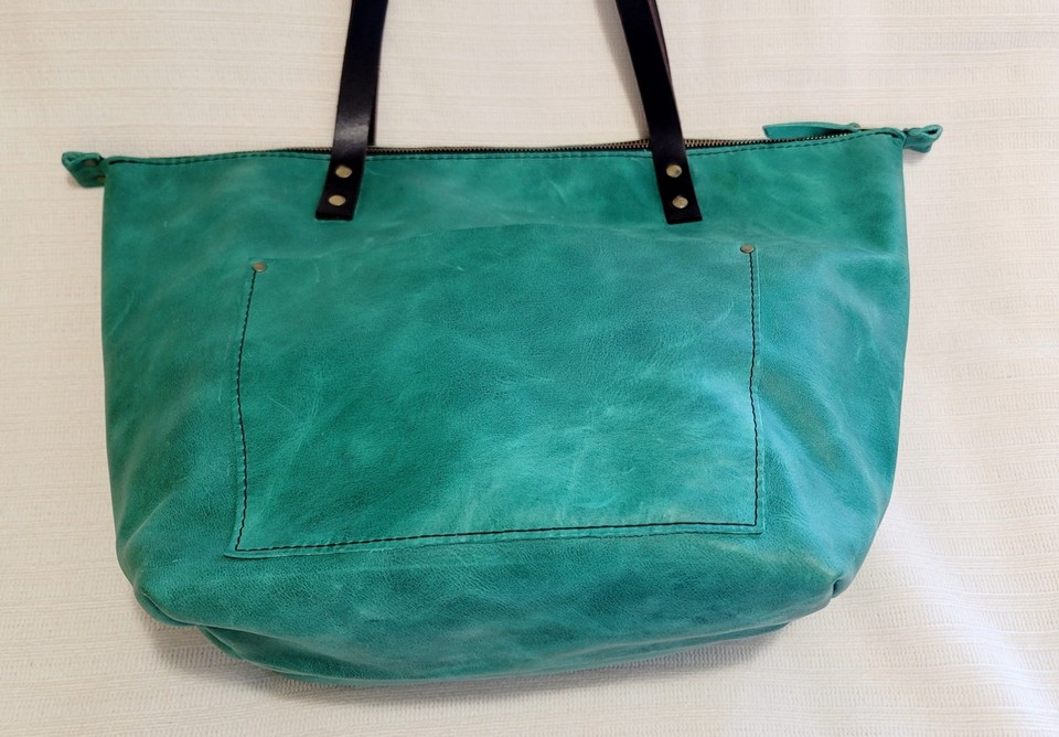 Portland Leather Goods OG REEF Large Tote with Zipper | eBay