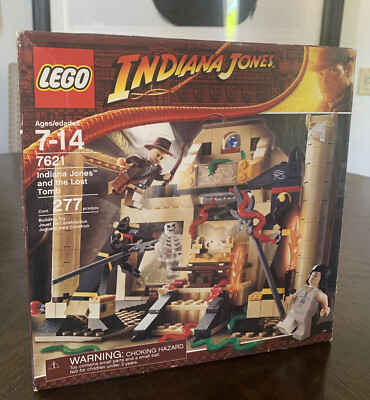 LEGO Indiana Jones: Indiana Jones and the Lost Tomb 7621 Box Open/set ...