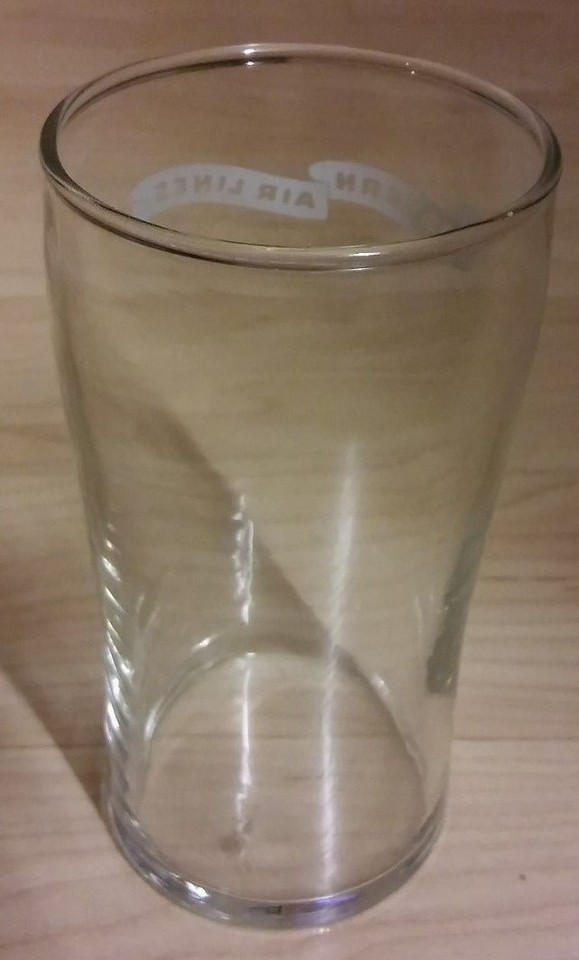 Eastern Airlines Water Glass - Vintage EAL Air Lines Airways Airplane ...