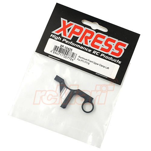Xpress Aluminum Front Upper Clamp Left For Execute FT1 FT1S 2WD Cars # ...