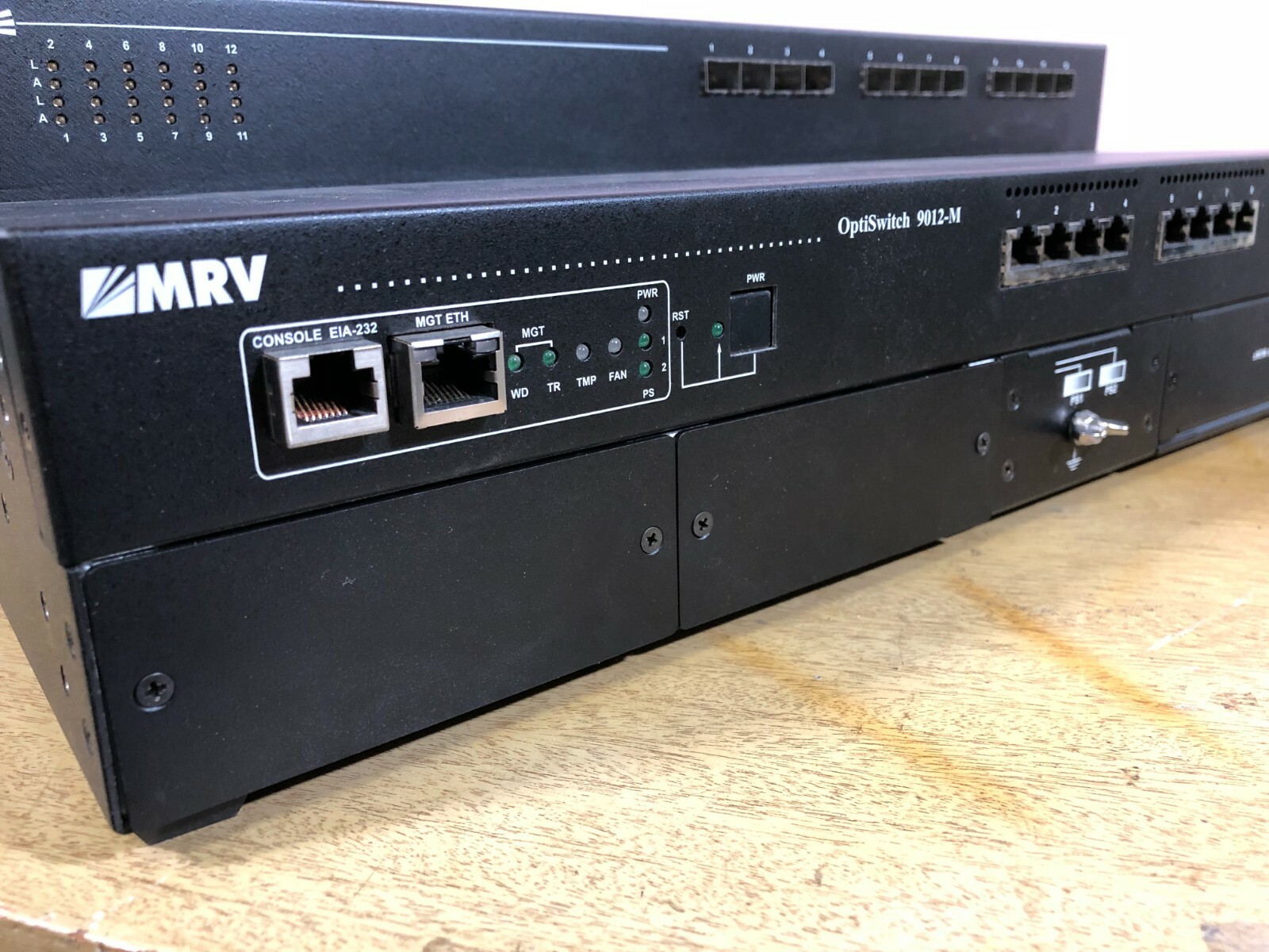 MRV OptiSwitch 9012-M Multi-Layer Telco 12GiGe 9000 Series | eBay