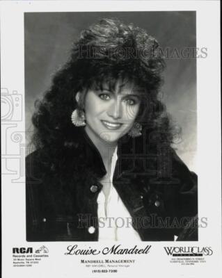 1988 Press Photo Country Singer Louise Mandrell - srp28765 | eBay