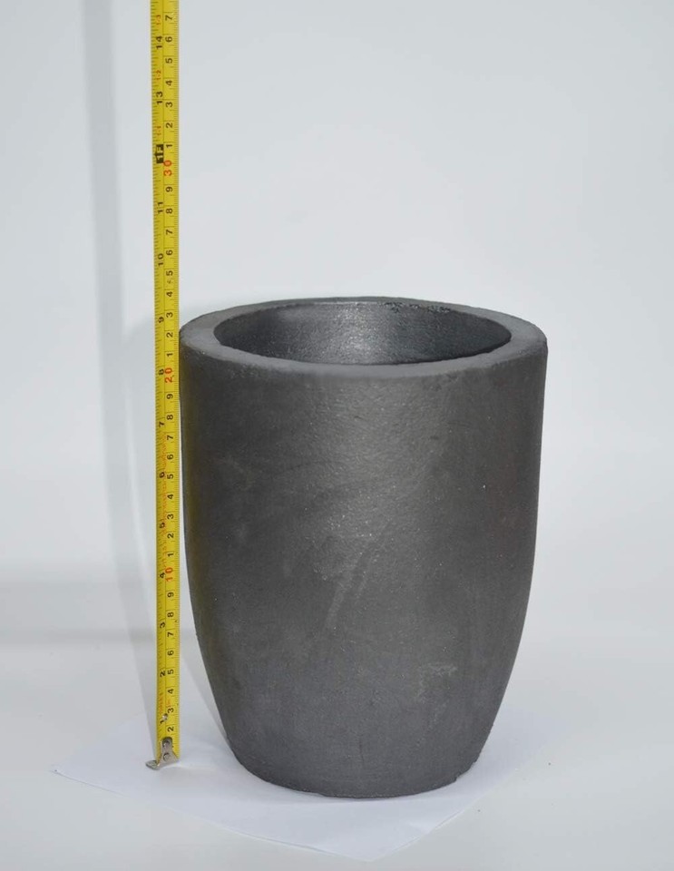 20KG Clay Graphite Crucible Foundry Cup Furnace Torch Melting Casting ...