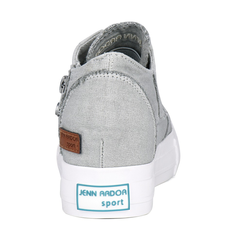 Women Platform Wedge Sneakers Shoes High Top Fashion Hidden Ankle ...