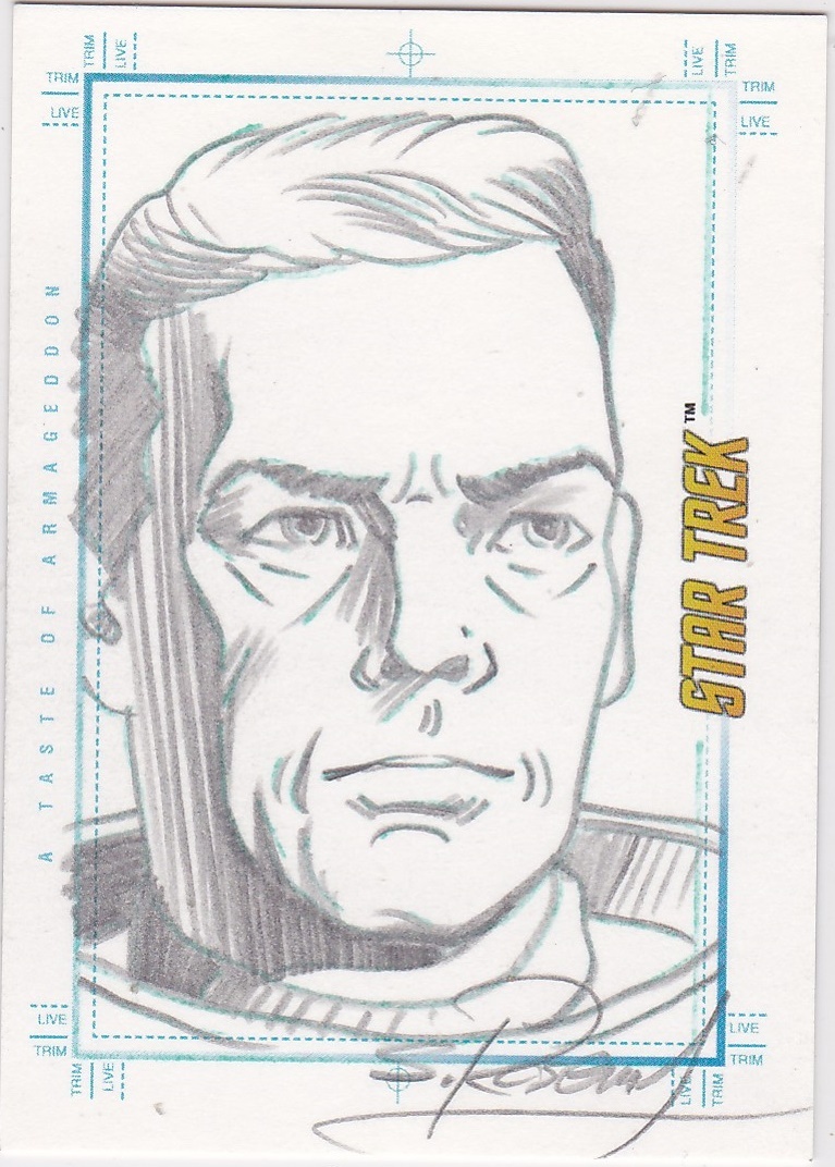 STAR TREK THE ORIGINAL SERIES ART & IMAGES SCOTT ROSEMA TASTE ...