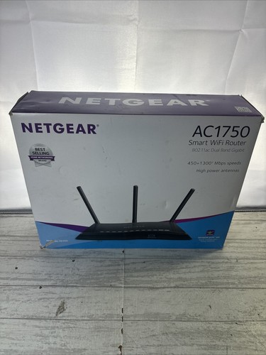 NETGEAR AC1750 R6400 Smart Dual-band Gigabit Wireless Wi-Fi Router 4 ...